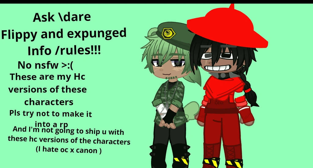 Redoing this Ask/dare expunged and flippy | Fandom