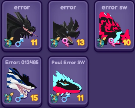 whats the best error dragon i can get with these all together | Fandom