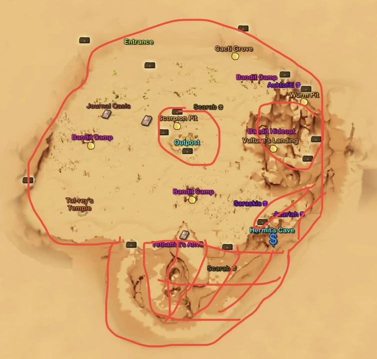 What You Guys Think About This Whispering Dune Map I Made :D (Totally ...