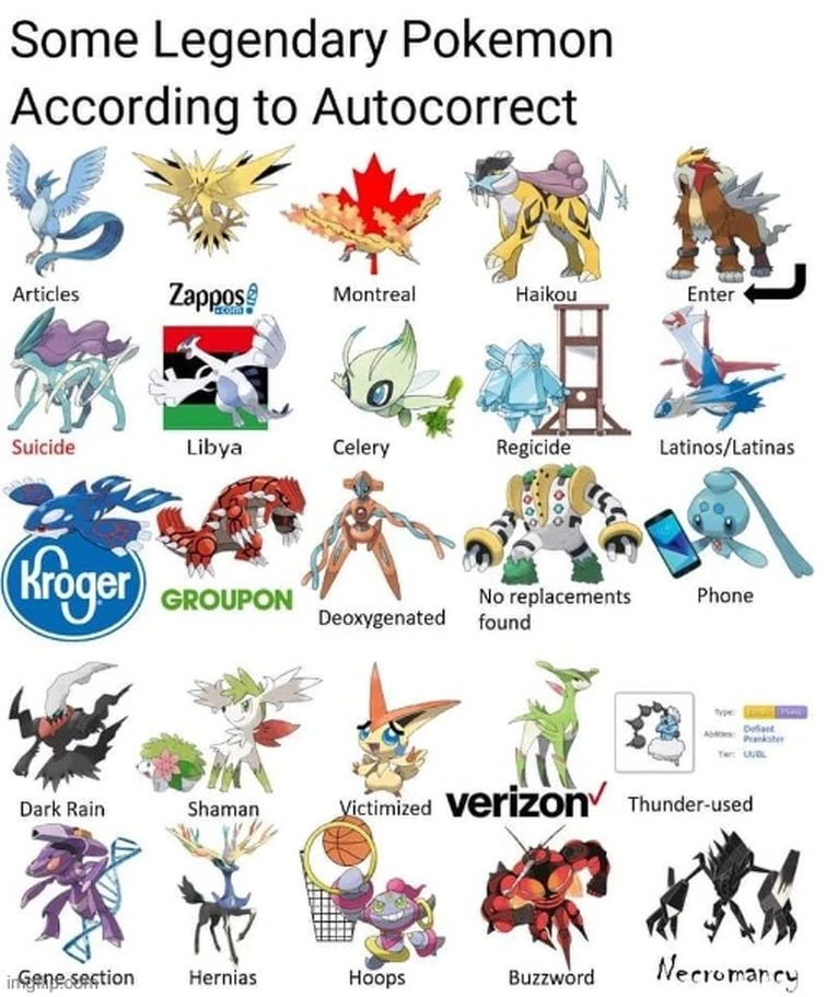 Meme Dump-Legendary Pokémon Edition | Fandom