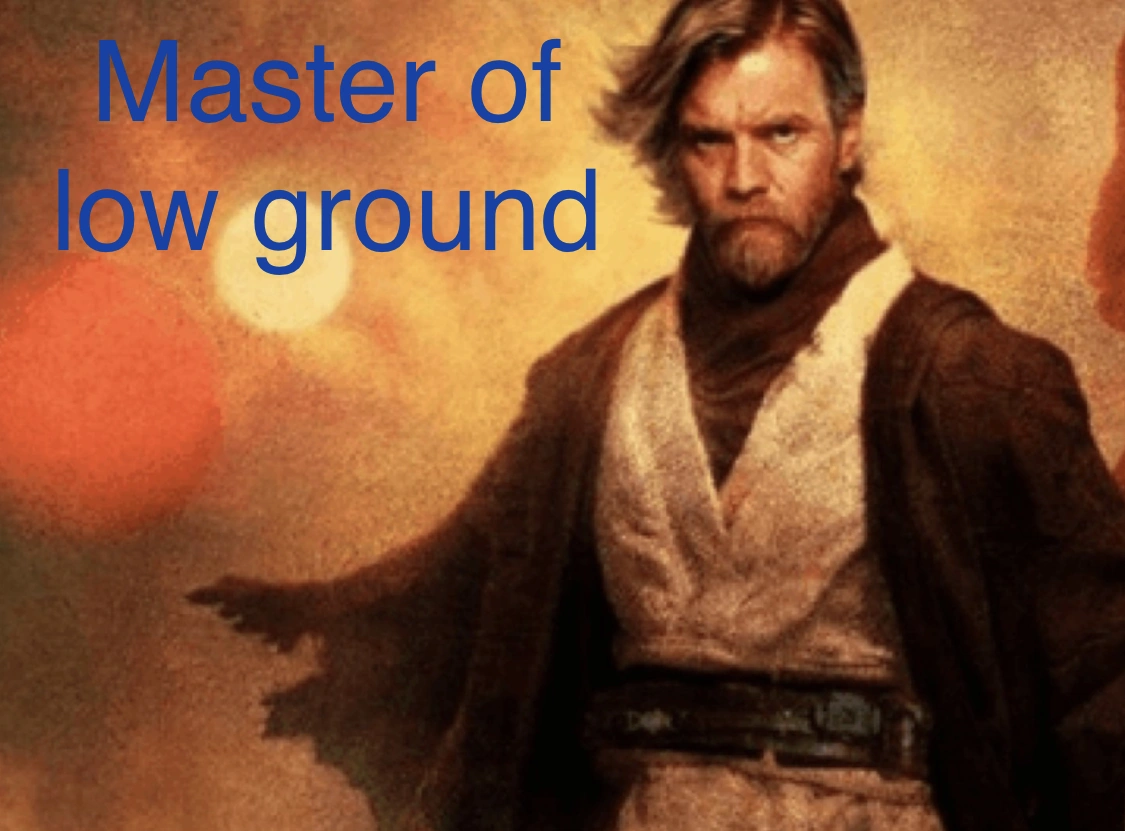 Obi-Wan Kenobi is Master of Low Ground | Fandom