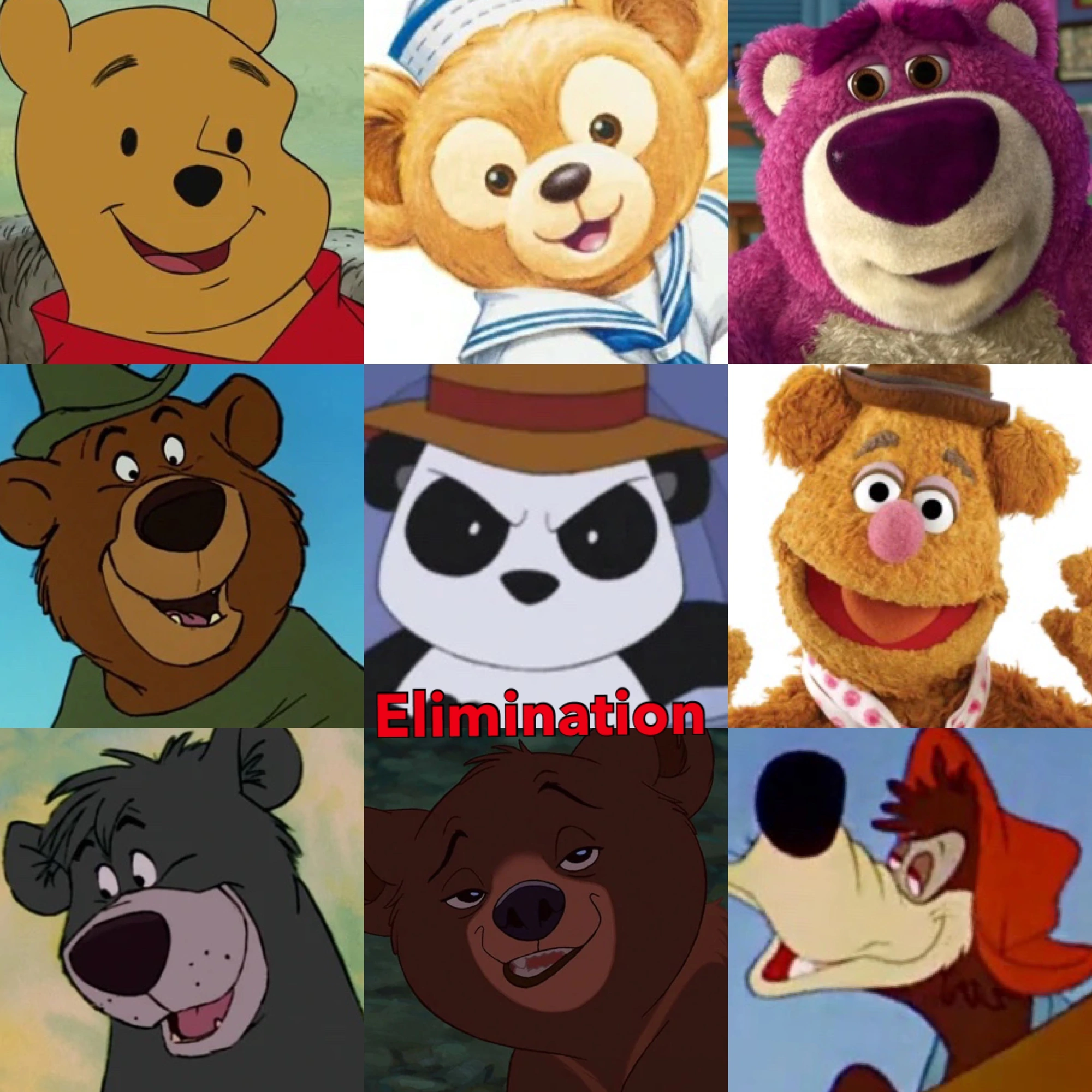 Bear Characters Elimination Game | Fandom