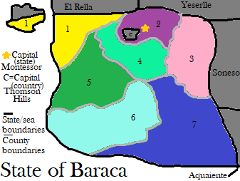 Can anyone name counties (numbered) and cities in one of the states in ...