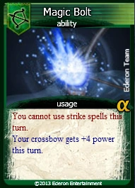 Magic Bolt | Ederon Wiki | Fandom