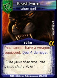 Beast Form | Ederon Wiki | Fandom