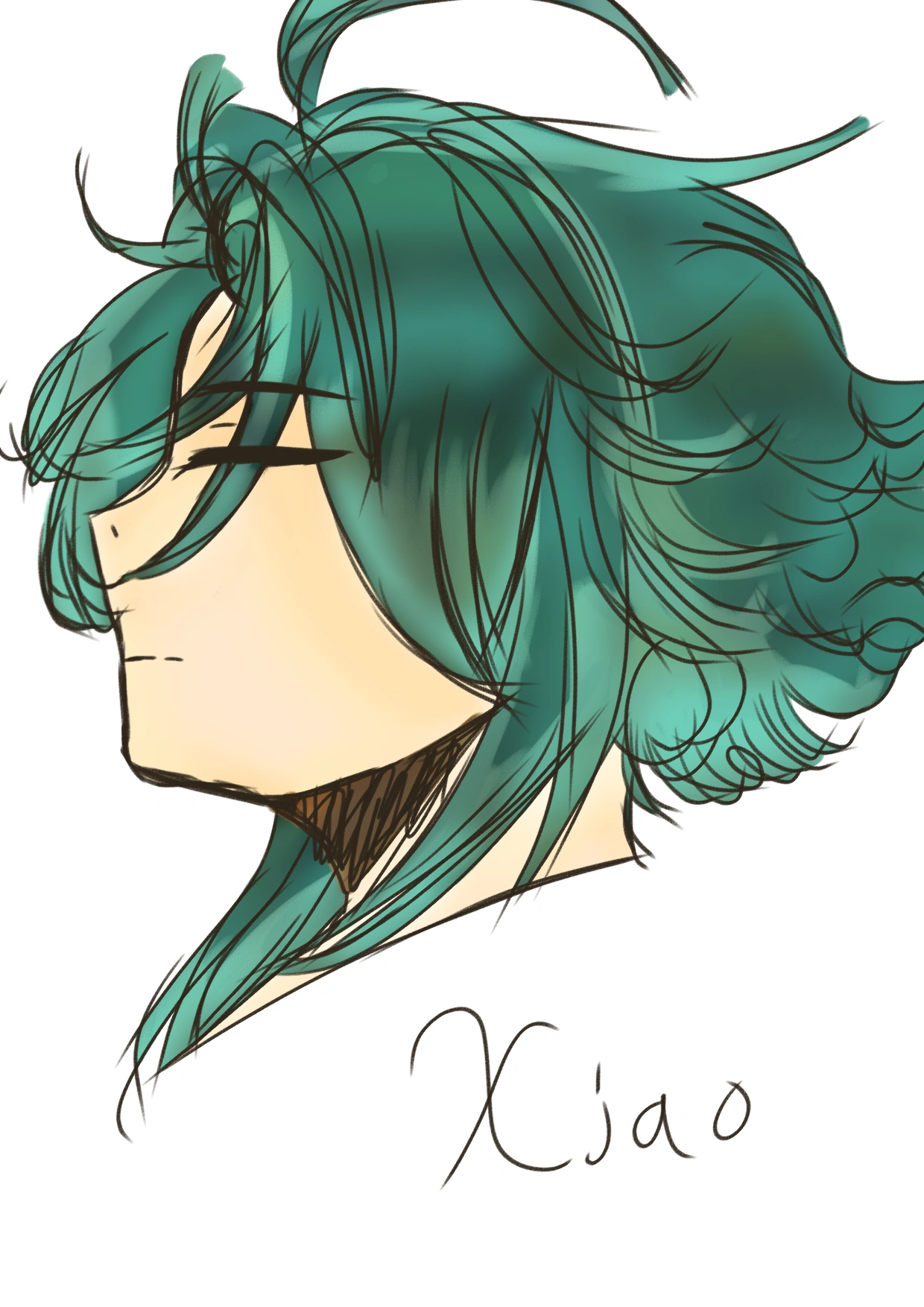 "Alatus" Xiao drawing | Fandom