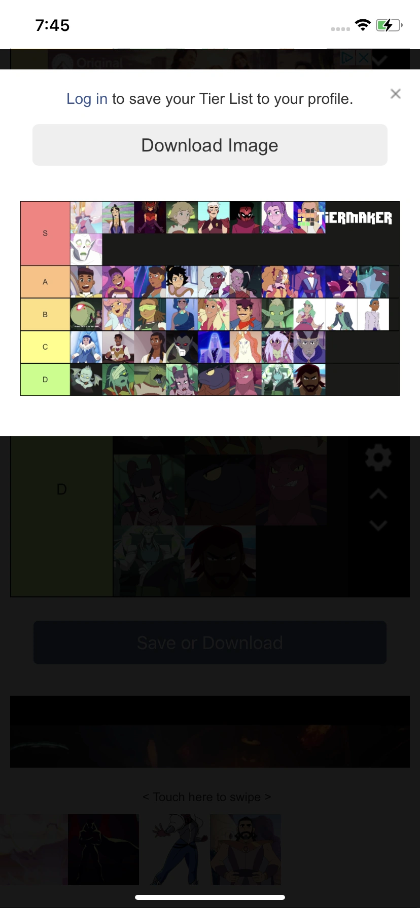 I made a tier list | Fandom