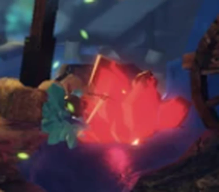 Question about the red crystal | Fandom