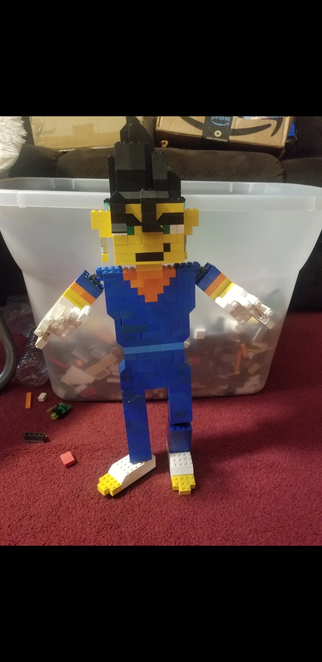 I made a lego vegito | Fandom