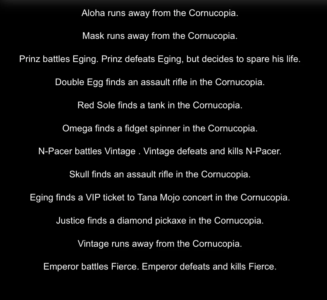 Hunger games sim | Fandom