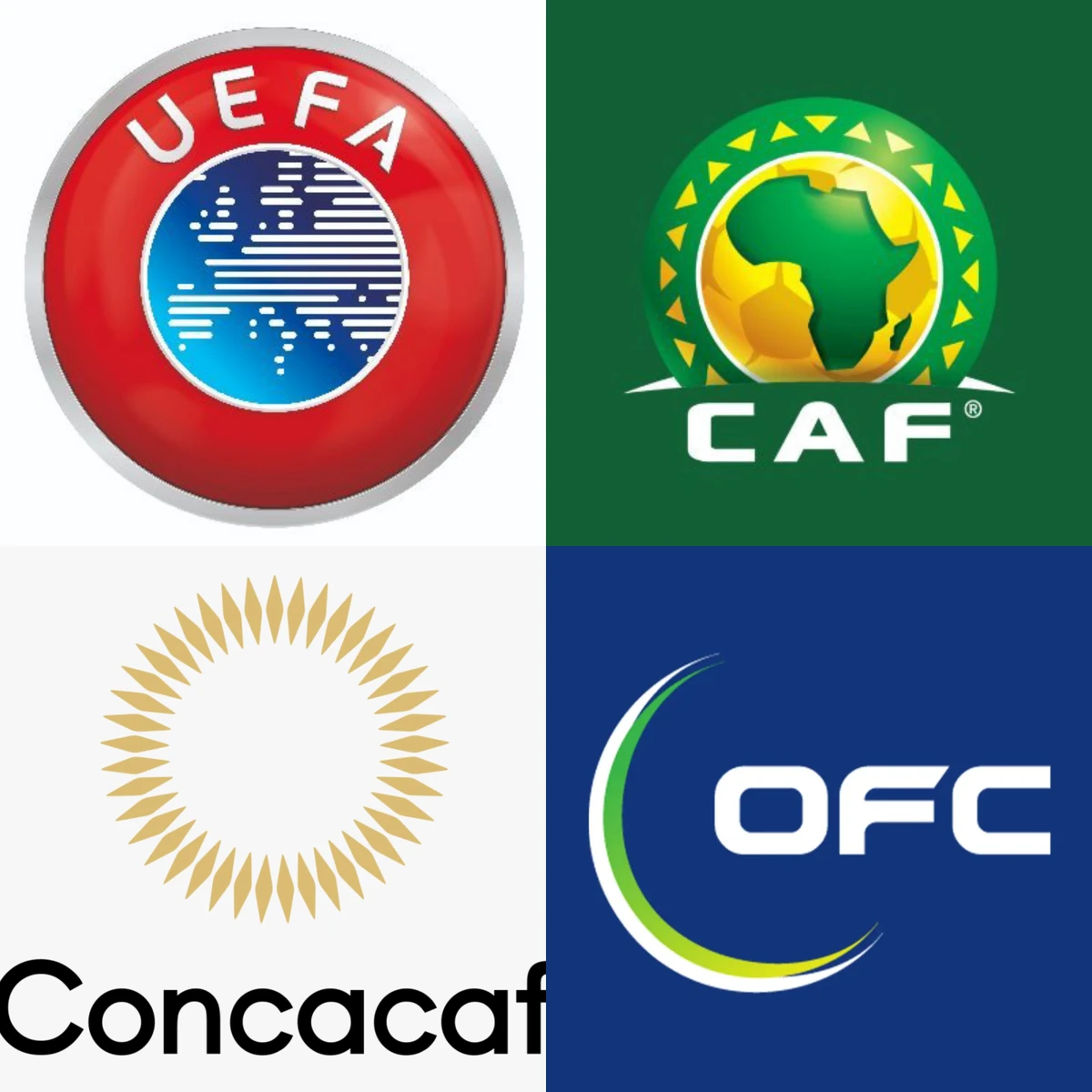 Most football titles of UEFA, CAF, CONCACAF and OFC | Edfan12 Wiki | Fandom