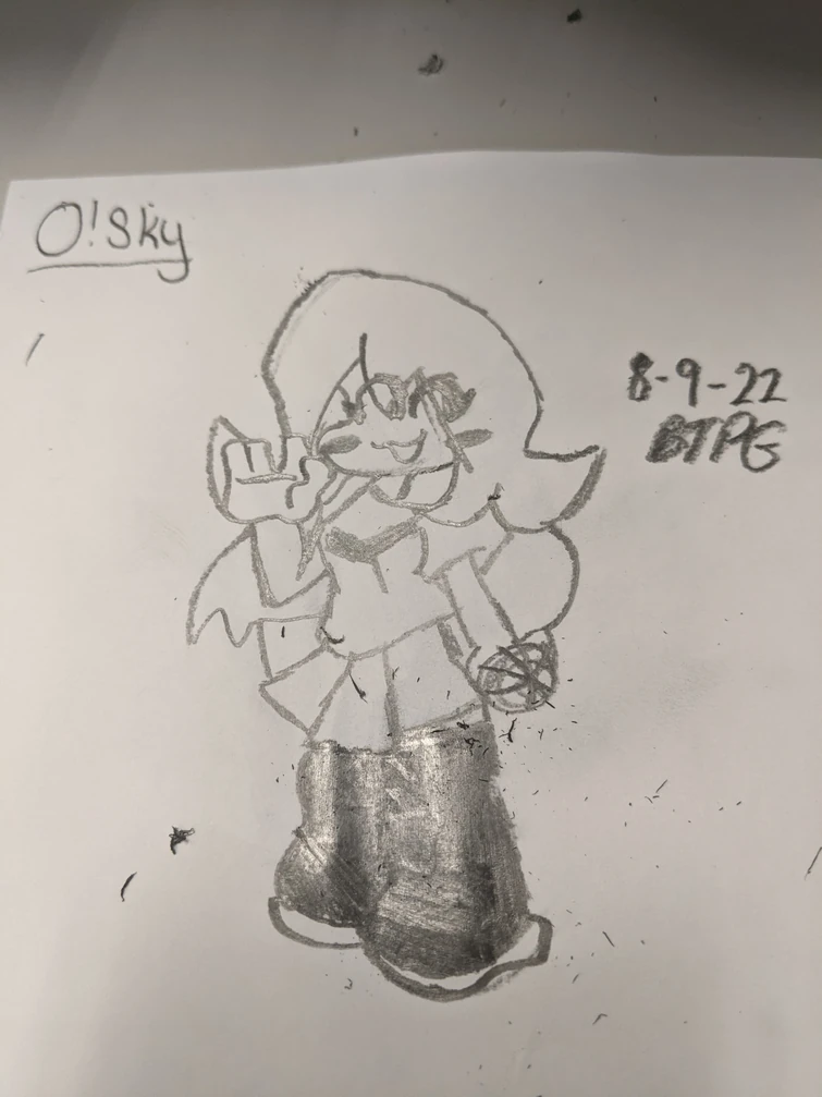 Drawing of O!Sky | Fandom