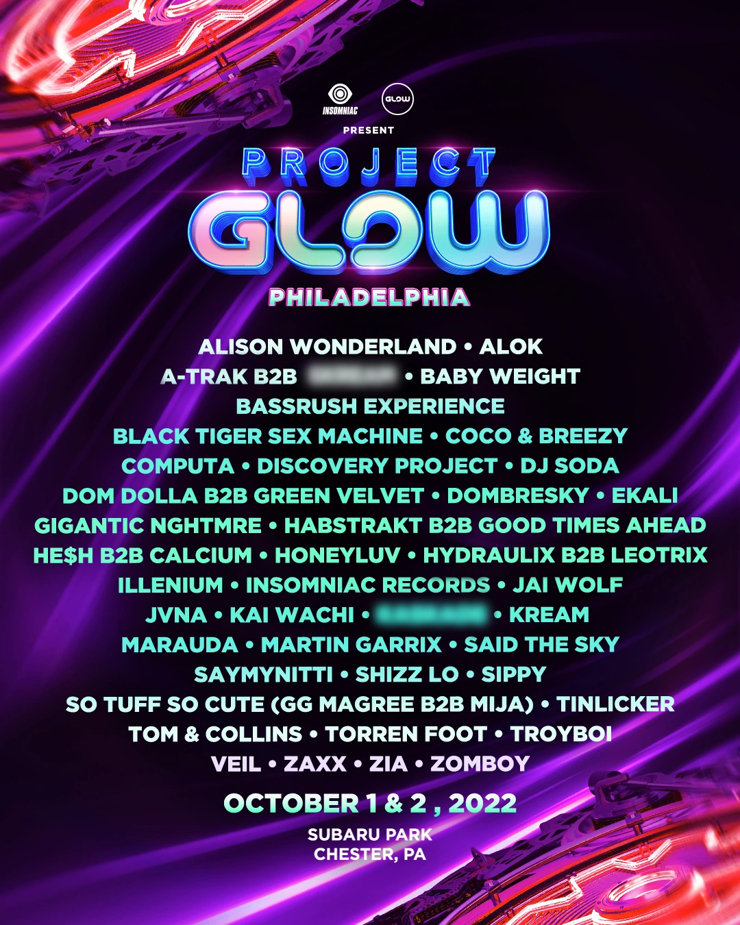 Project Glow Philadelphia 2022 | EDM Wiki | Fandom