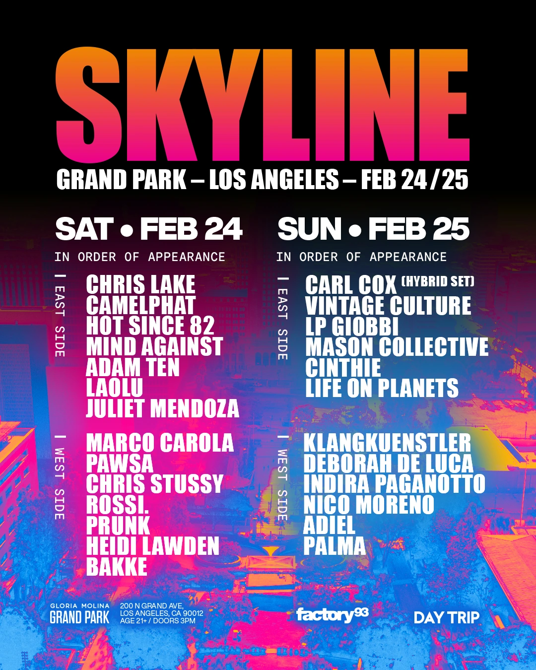 Skyline LA 2024 | EDM Wiki | Fandom