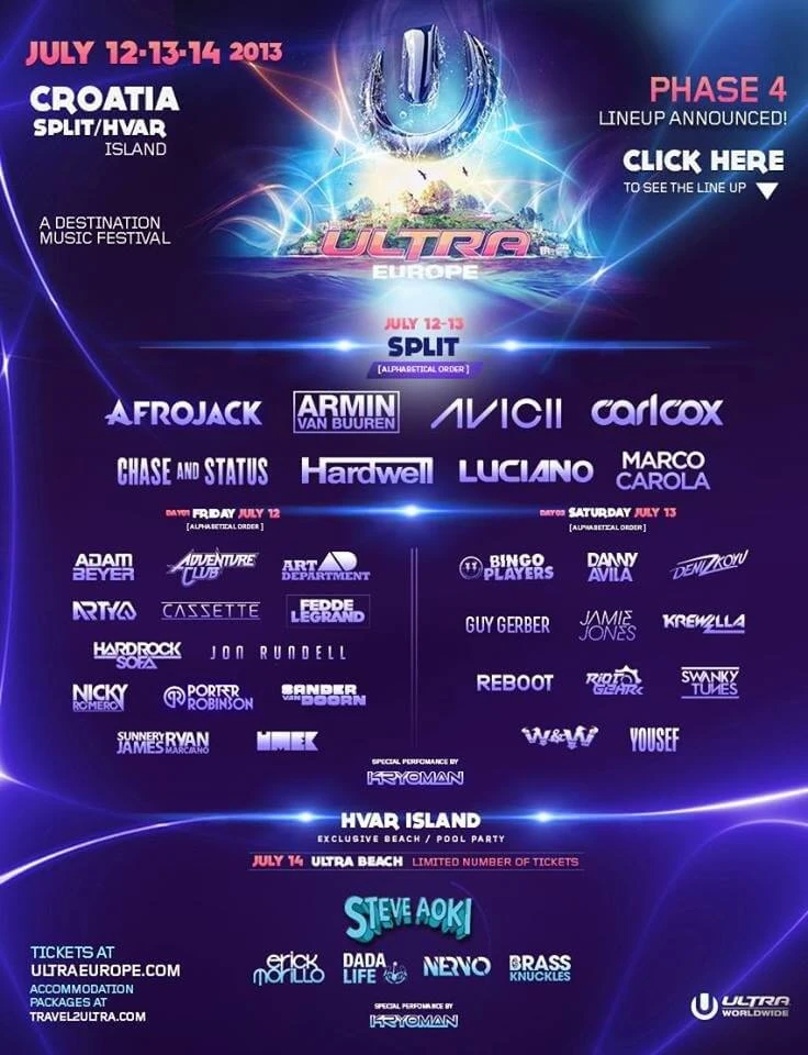 Ultra Music Festival Europe 2013 | EDM Wiki | Fandom