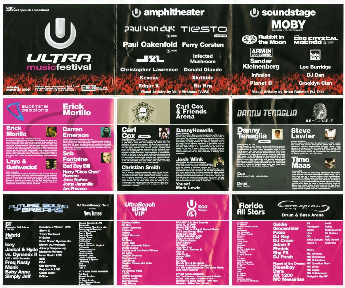 Ultra Music Festival Miami 2005 | EDM Wiki | Fandom