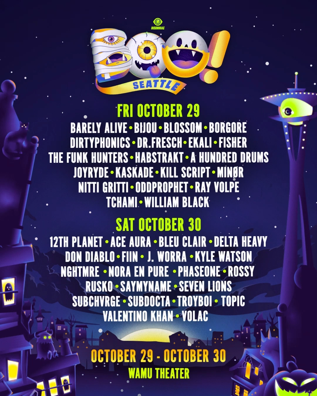 BOO! Seattle 2021 | EDM Wiki | Fandom