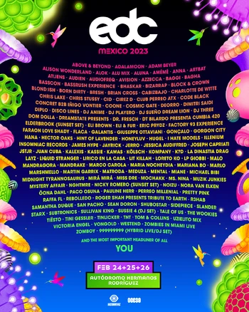 Electric Daisy Carnival Mexico 2023 | EDM Wiki | Fandom