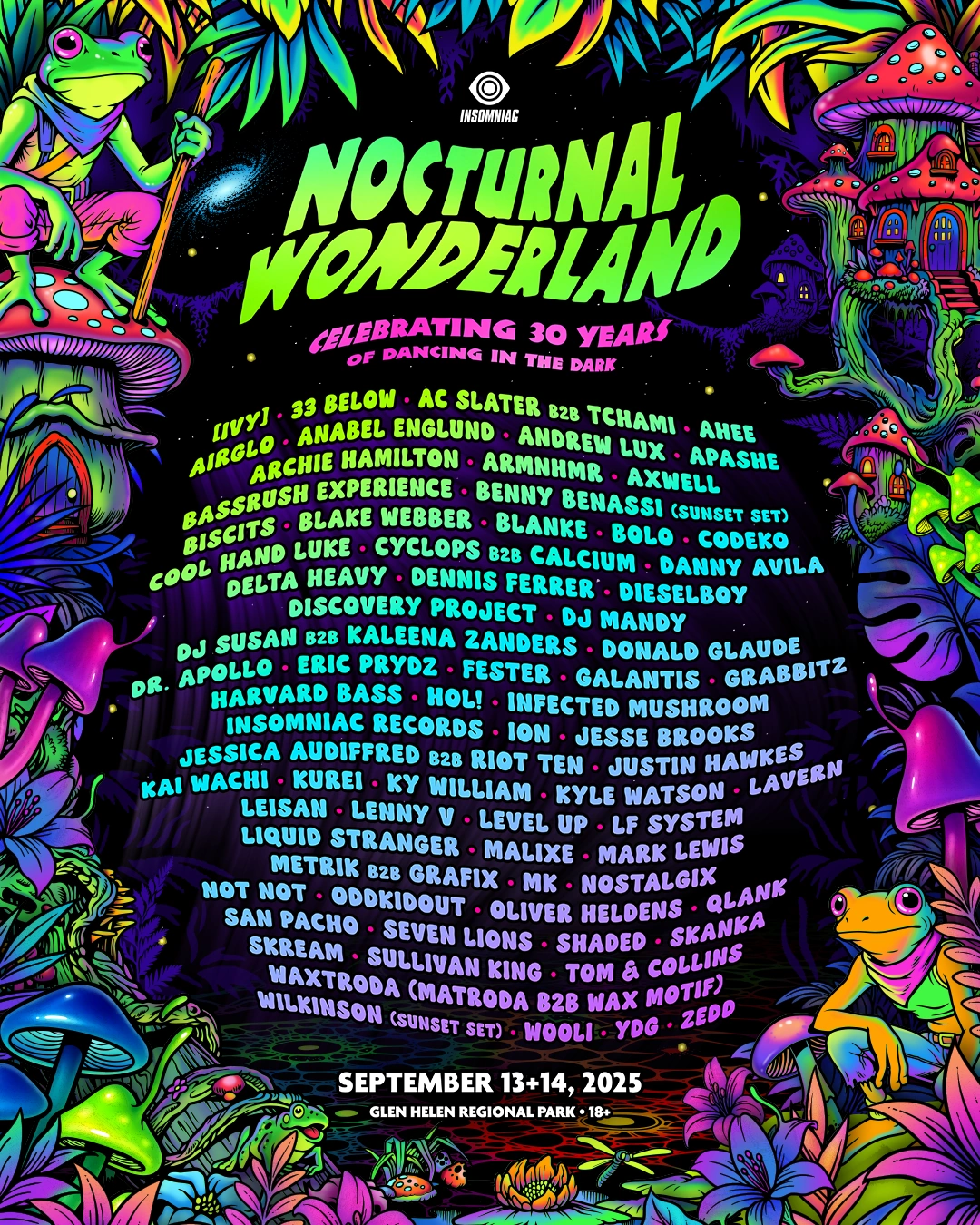 Nocturnal Wonderland 2025 | EDM Wiki | Fandom