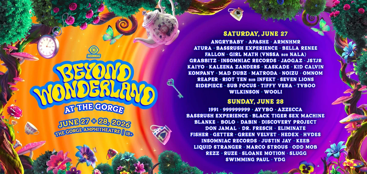 Beyond Wonderland At The Gorge 2026 | EDM Wiki | Fandom