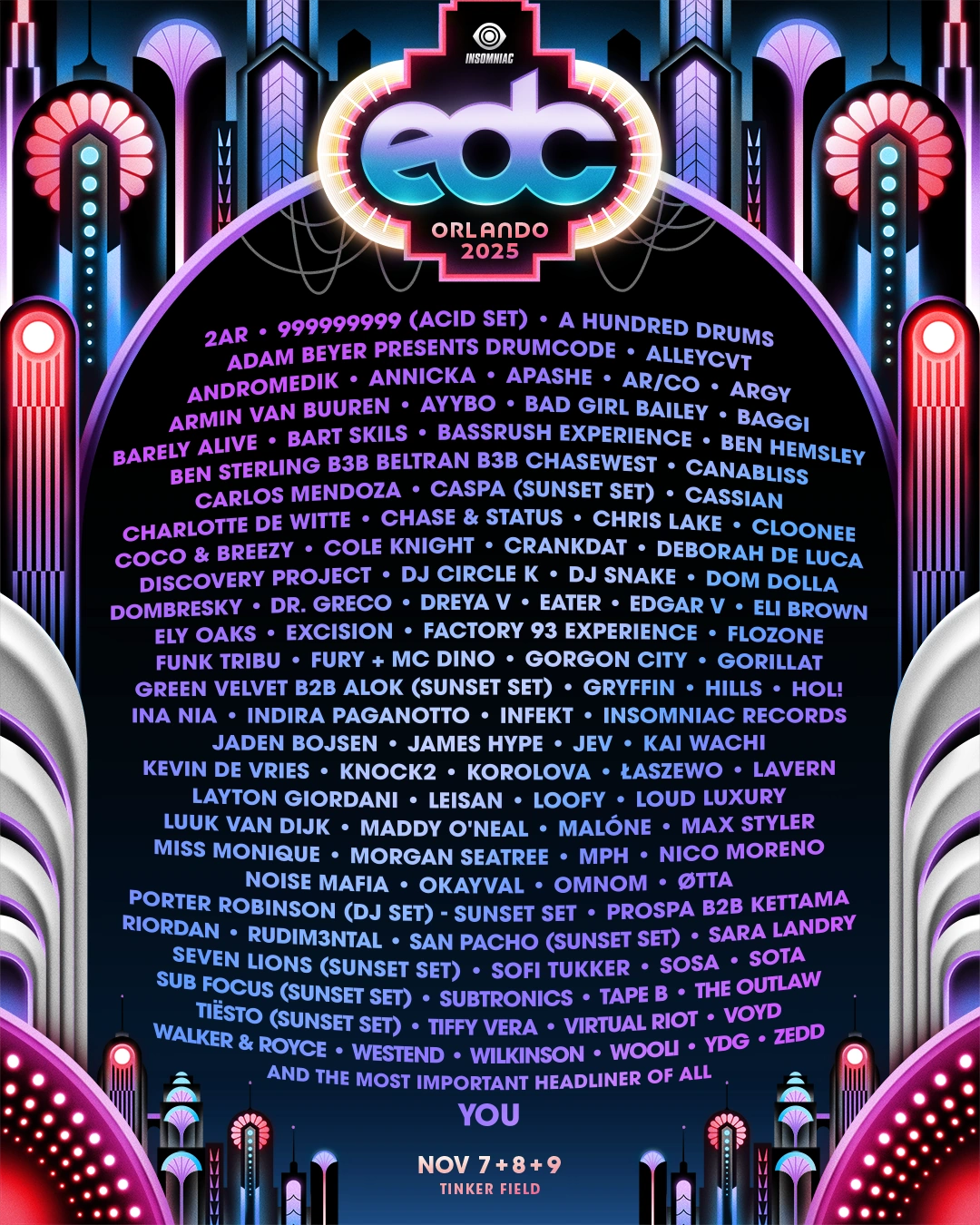 Electric Daisy Carnival Orlando 2025 | EDM Wiki | Fandom