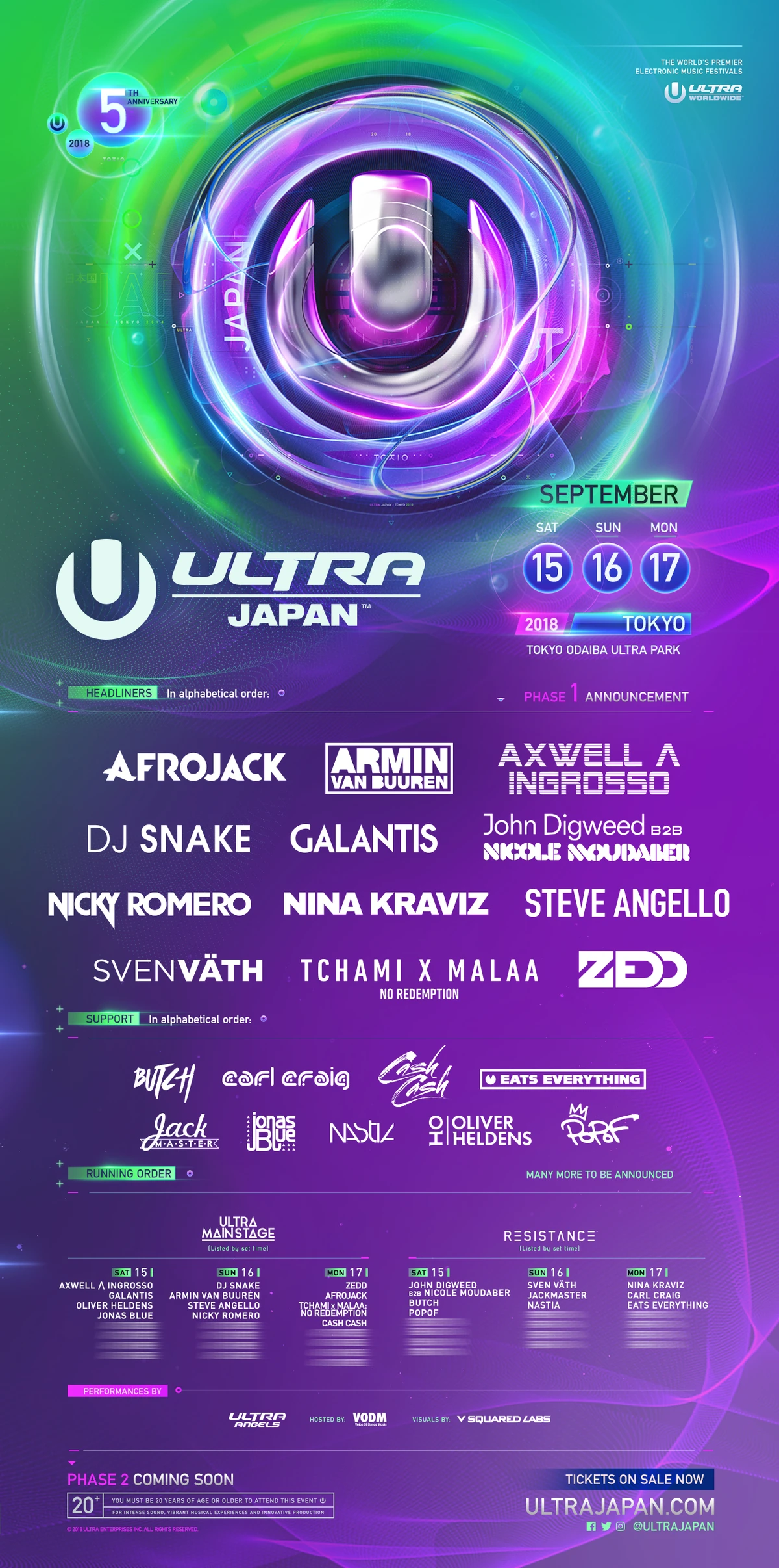Ultra Music Festival Japan 2018 | EDM Wiki | Fandom