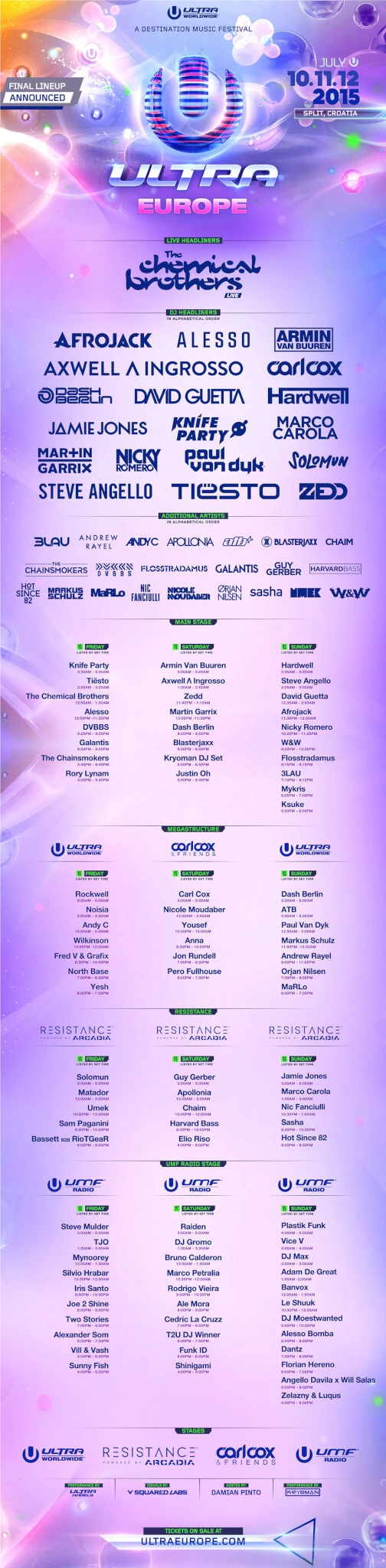 Ultra Music Festival Europe 2015 | EDM Wiki | Fandom