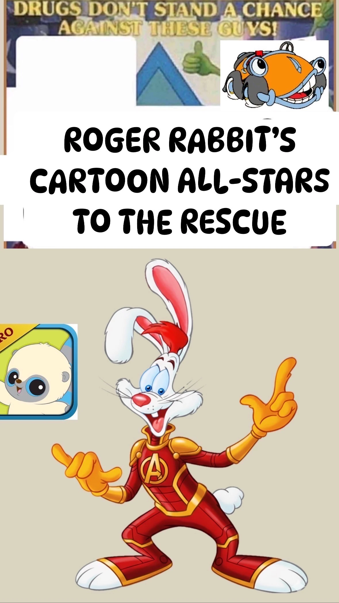 Roger Rabbit’s Cartoon All-Stars to the Rescue (1990 VHS) | Electric ...