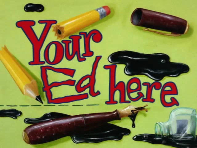 Your Ed Here | Ed, Edd n Eddy | Fandom