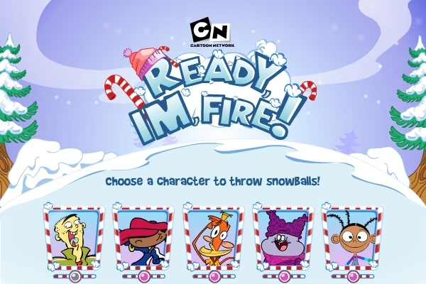 Cartoon Network Snowball Game