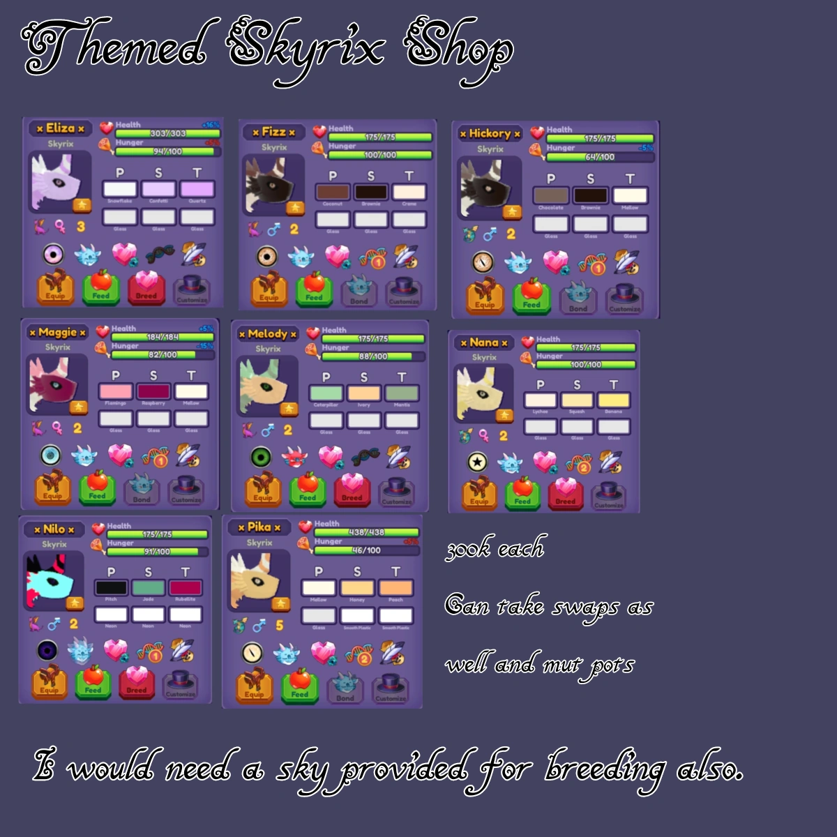 Themed Sky shop :) | Fandom