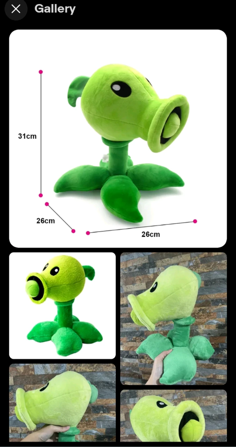 which peashooter plush is this one? | Fandom