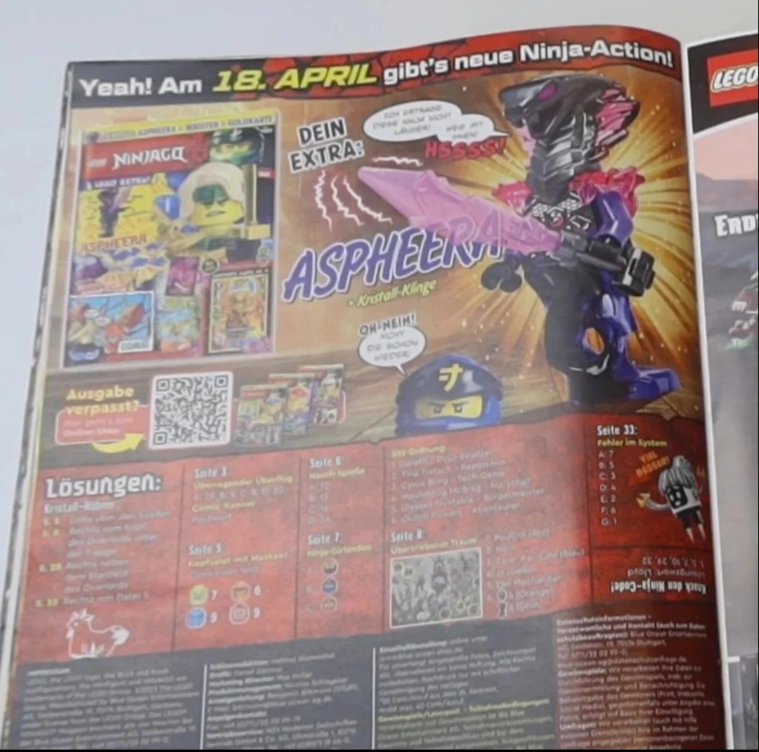 Next Ninjago magazine figure revealed | Fandom