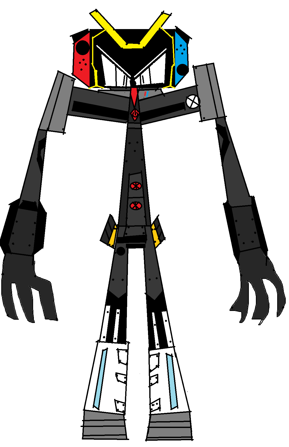 Consolezord halfway finished, just gotta add the finishing touches | Fandom