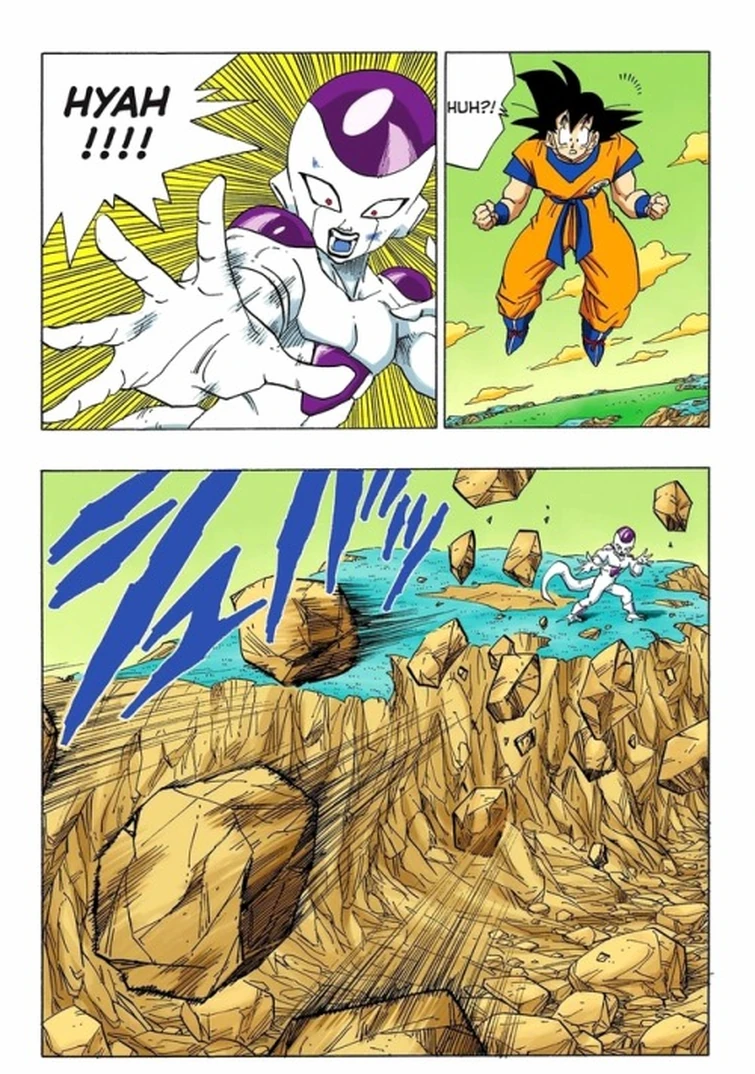 🔎: Frieza plays ping pong with Goku | Fandom