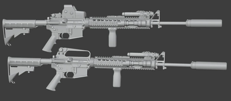 The marine corps larp never stops... M16 modded | Fandom