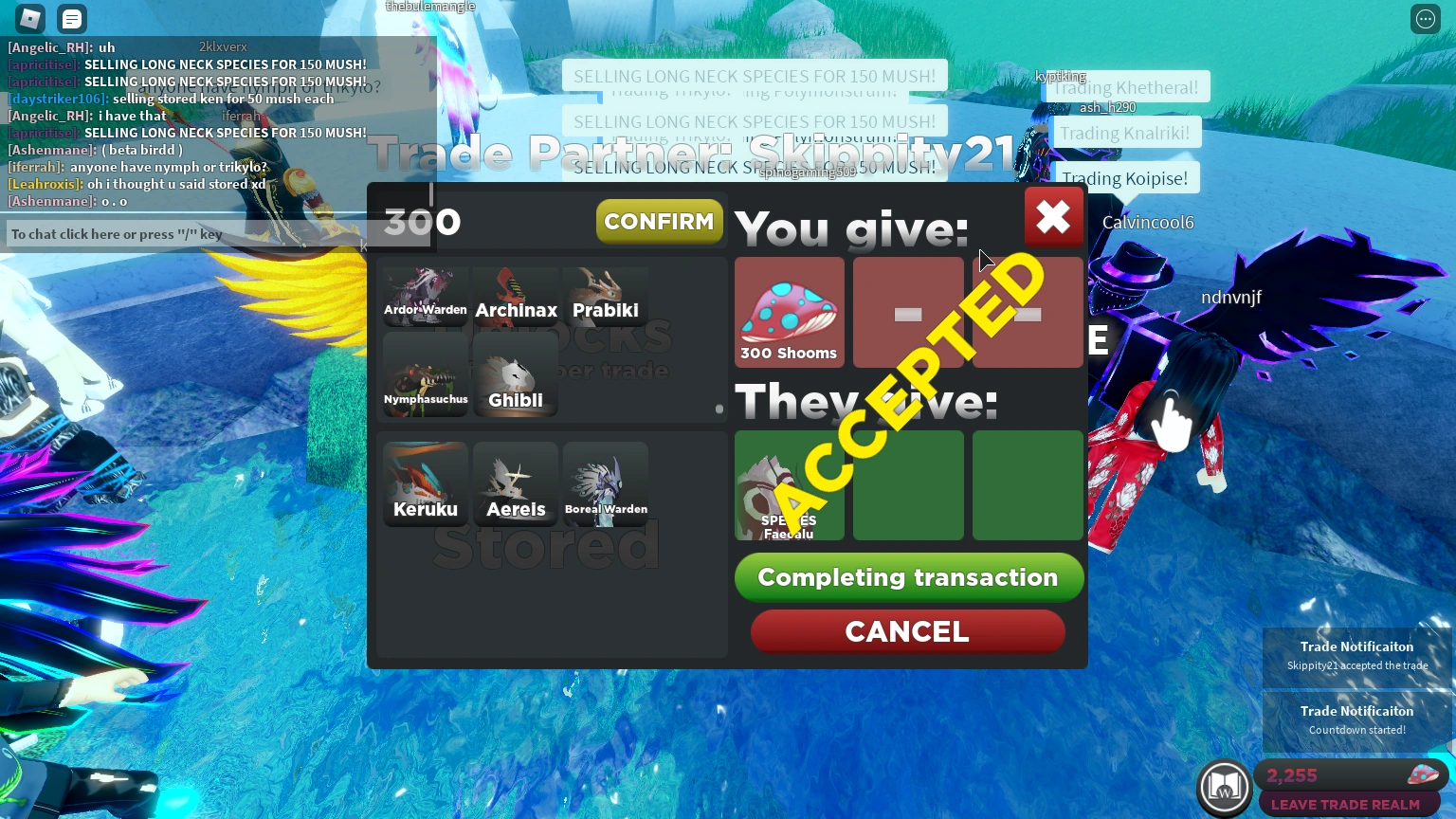 What is Fae worth because I keep on being able to do these type of ...