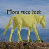 hello vro ... make sure to follow my horse race tests fan project on ...