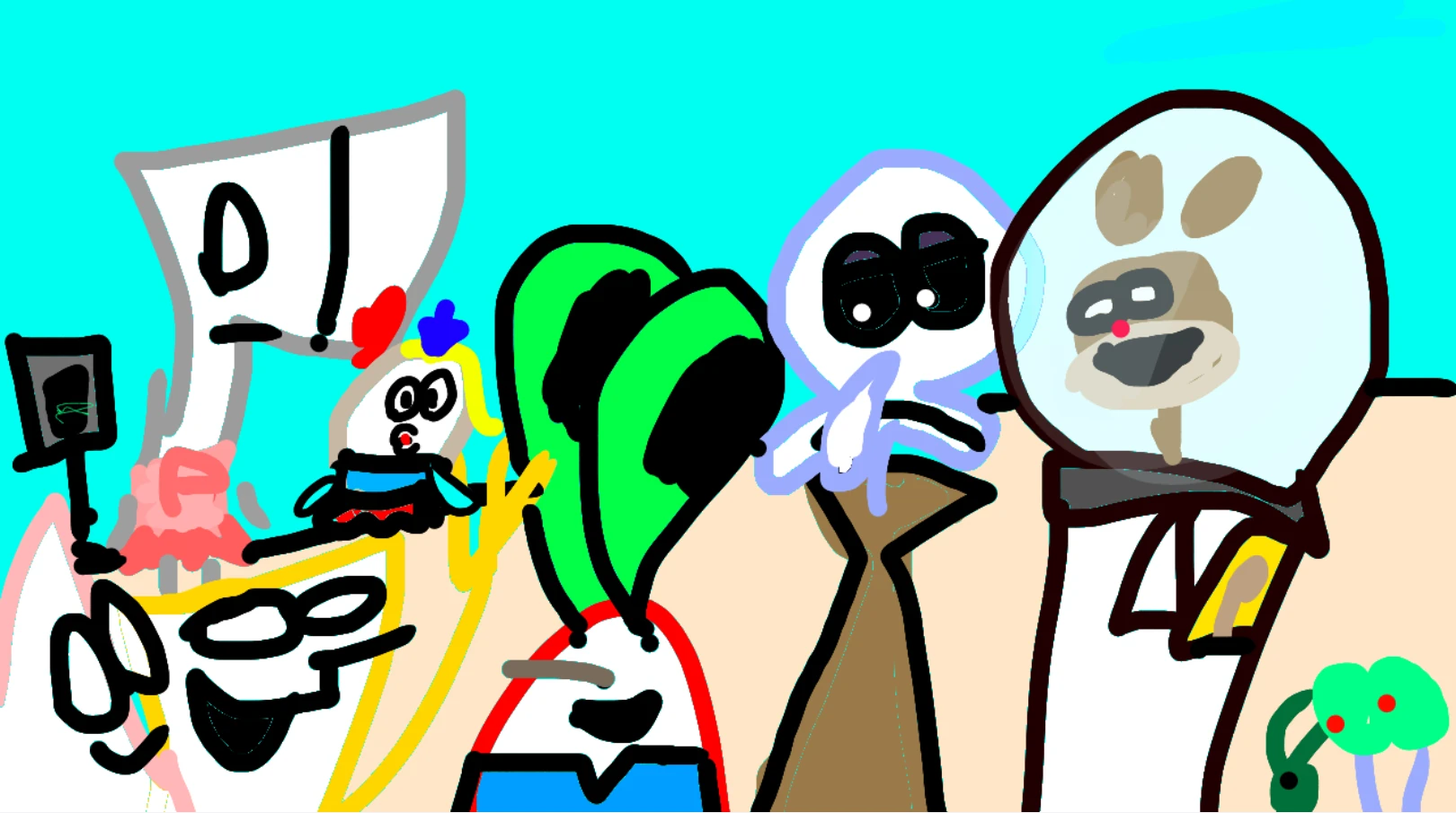 Spunch Bub Main Characters Stock Art | Fandom