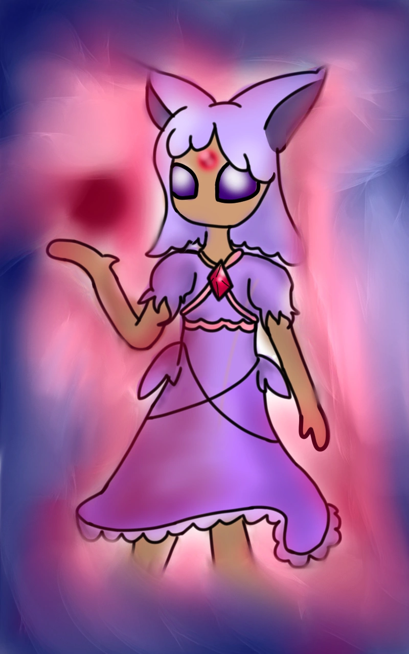 I drew Espeon as a person! | Fandom