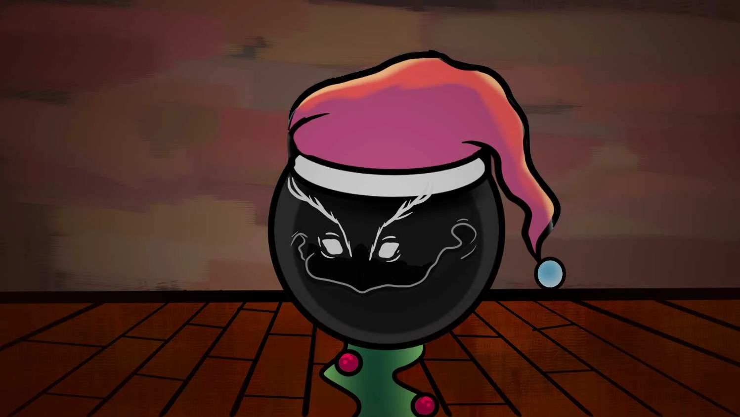 Going back to my old christmas pfp because I refuse to draw untill I ...