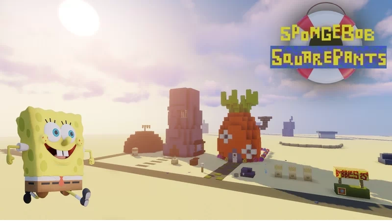 I Used Images And References To Make The Most Accurate Spongebob Map In