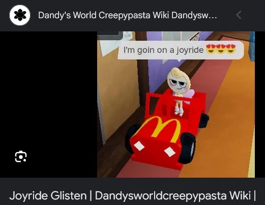 why joyride glisten is creepypasta🥀🥀🥀 | Fandom