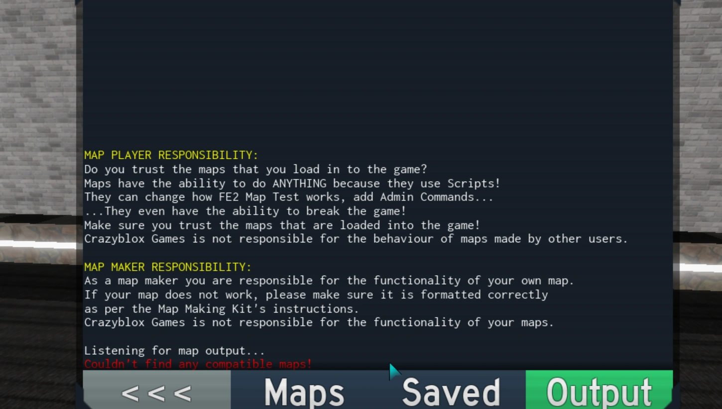 i tried to add my map in map test but it says this please HELP! | Fandom