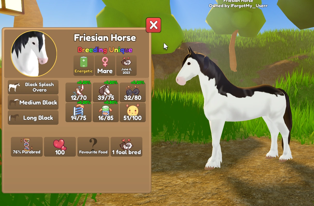 trading splash overo friesian | Fandom