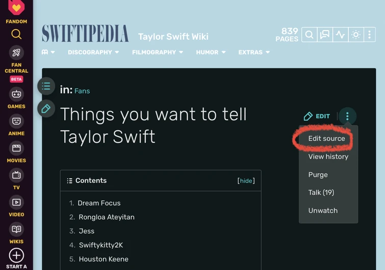 Things you want to tell Taylor Swift | Fandom