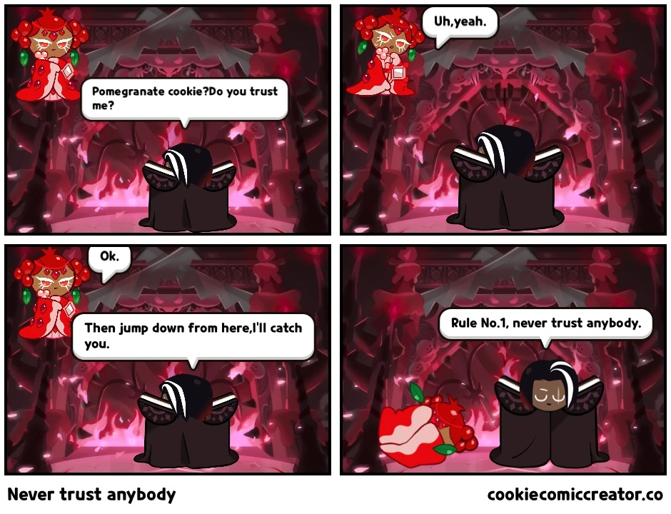 Rule No 1,never trust anyone. | Fandom