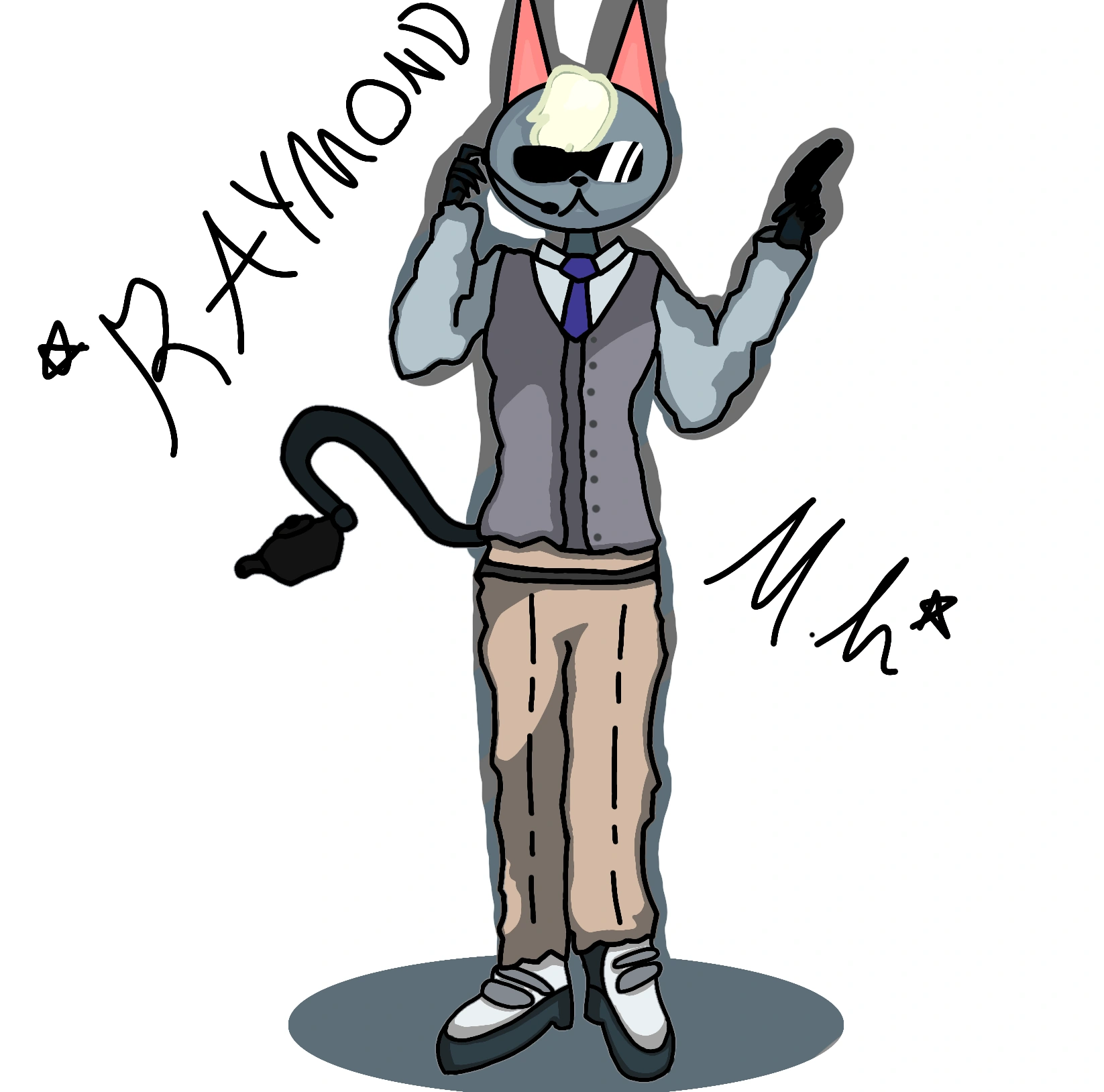 Agent raymond drawing | Fandom