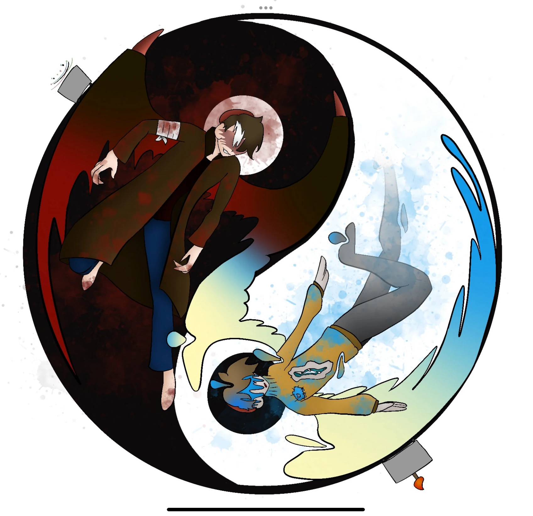 Who doesn’t like drawing Ghostbur and Revivedbur fan art? Ain’t me that ...