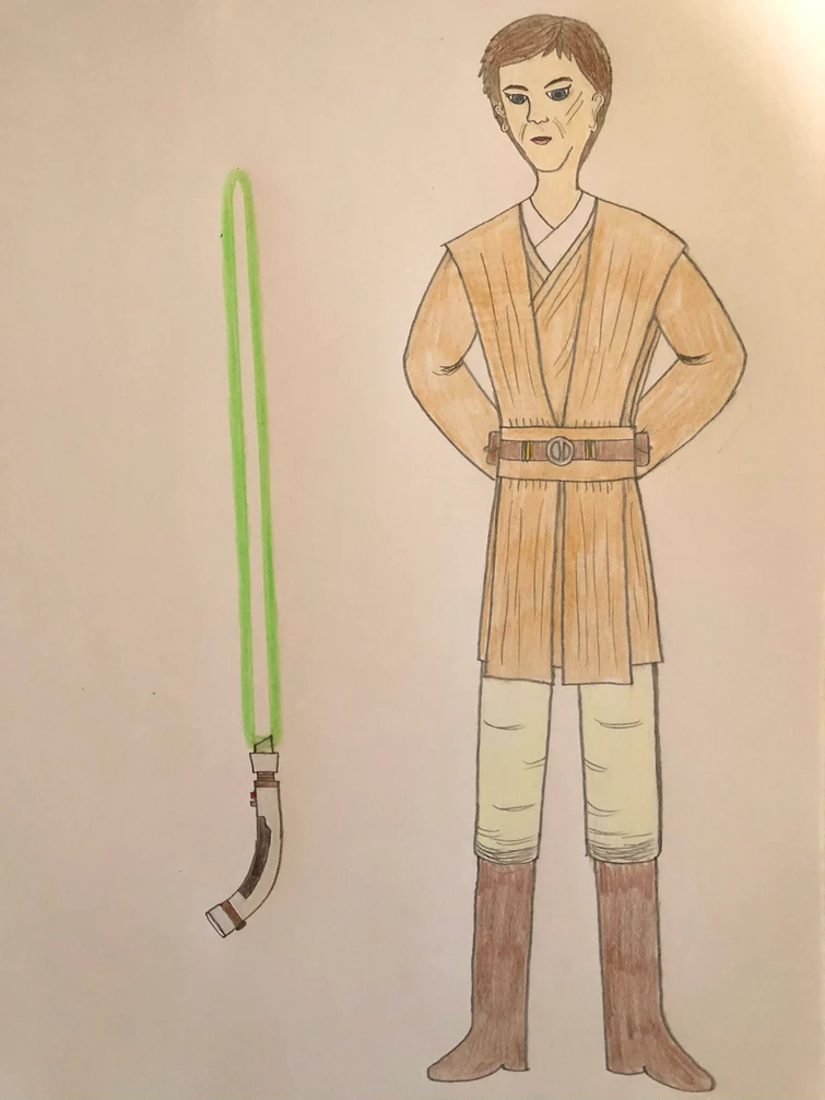 🎨 OC Drawing: Jedi Battlemaster Allis | Fandom